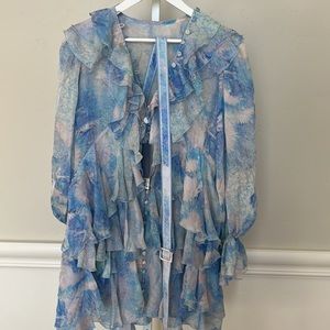 leo & lin | Dresses | Leo And Lin Oceania Silk Dress Tash Oakley | Poshmark